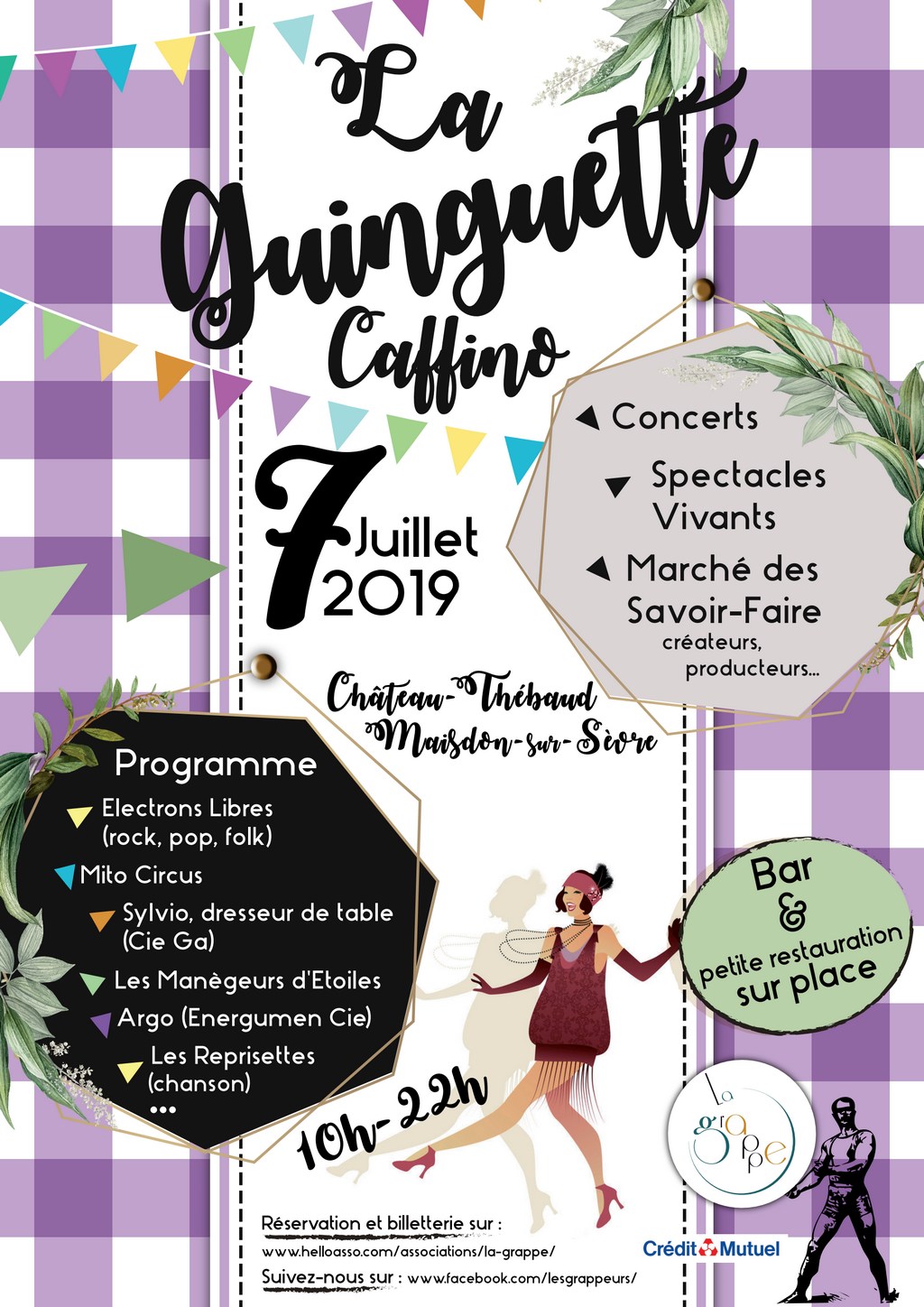 La Guinguette Caffino - Amicale Laïque Marcel Canonnet à Château-Thébaud